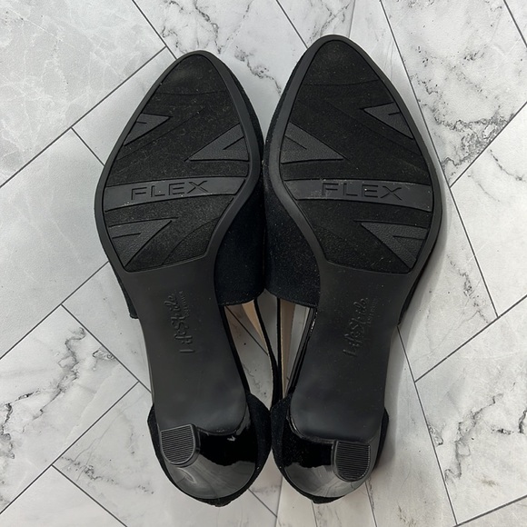 Life Stride | Shoes | Nwt Lifestride Womens Giovanna 2 Black Suede Pump ...